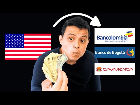 Como enviar dinero de Estados Unidos a Colombia a CUALQUIER BANCO