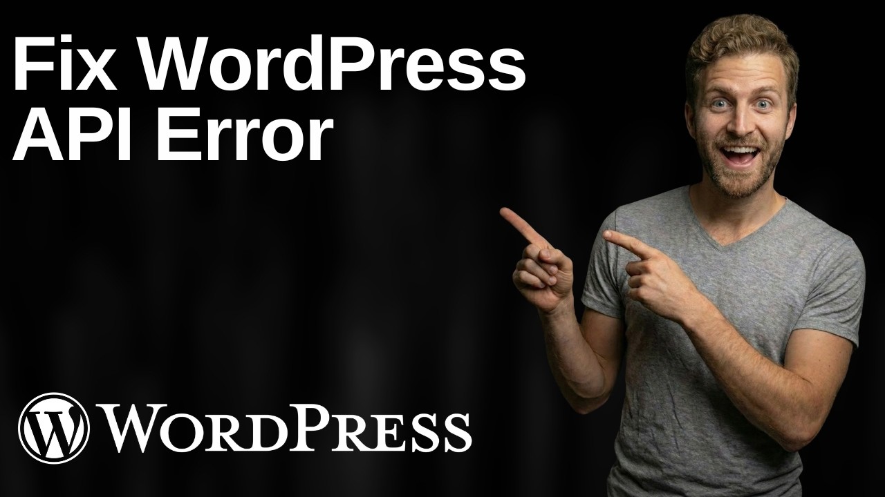 Fix WordPress API Error (2026 Easy Guide)