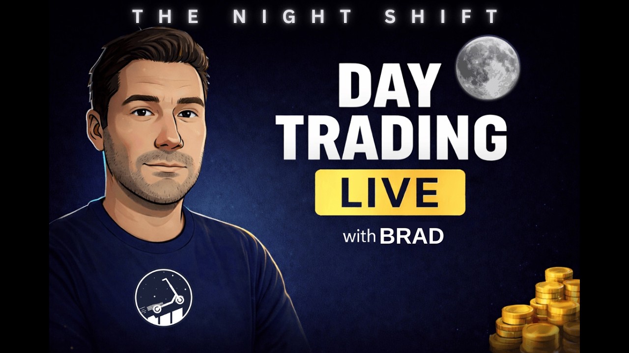 🔴 Live Futures Trading - NQ ES GOLD SILVER -  Live Day Trading - Prop Trading