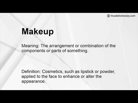 Makeup Meaning