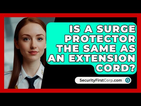 Is A Surge Protector The Same As An Extension Cord? - SecurityFirstCorp.com