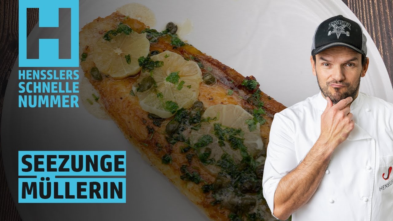 Quick Sole Meunière Recipe by Steffen Henssler