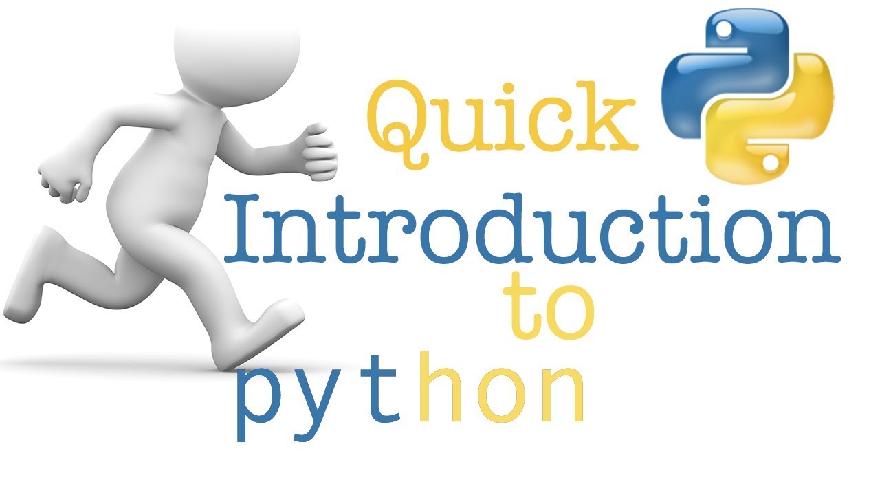 Lecture 3: Quick Introduction to Python