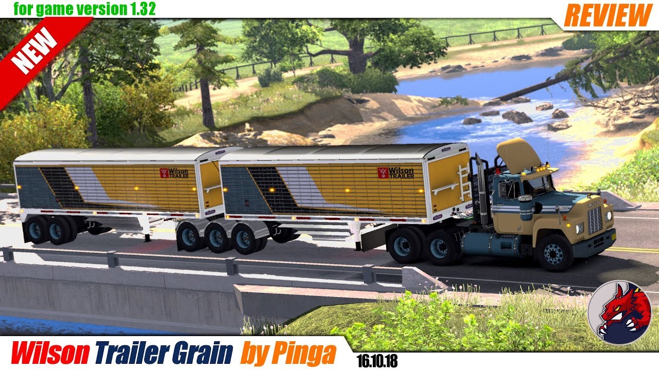 Wilson Trailer Grain v1.0 by Pinga - ATS
