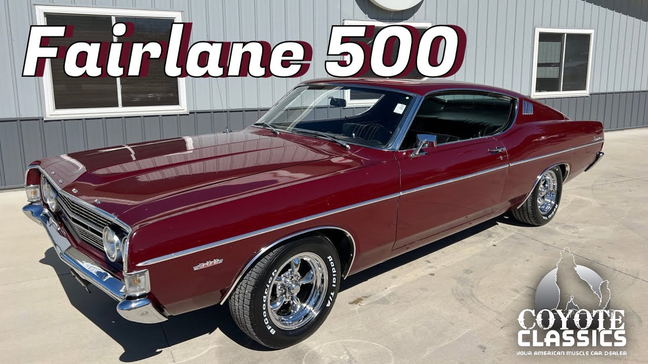1968 Fairlane 500 Fastback (SOLD) at Coyote Classics