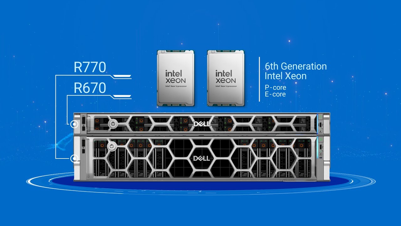 Dell PowerEdge R670 and R770 Servers