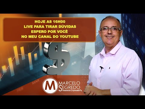 HOJES ÁS 16H00 - LIVE TIRA DÚVIDAS - COM MARCELO SEGEDO
