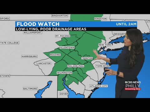 Philadelphia Weather: Flood Watch