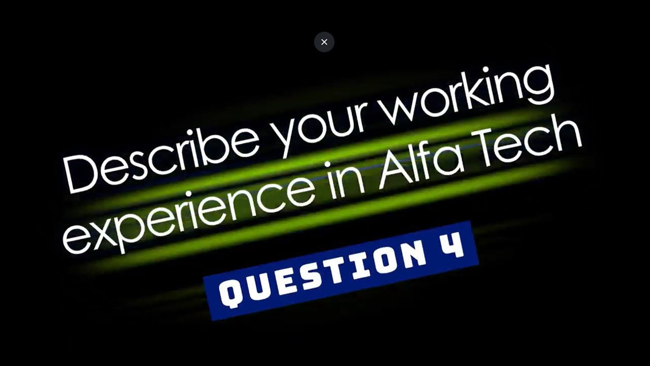 AlfaTech Interns – Episode Five –