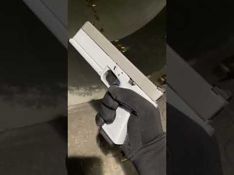 3D Printed Cyberpunk 2077 Liberty Inspired Glock Test Shots