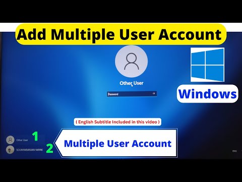 How to Create Multiple User Account in Windows 10/11 | How to create Guest Account in Windows