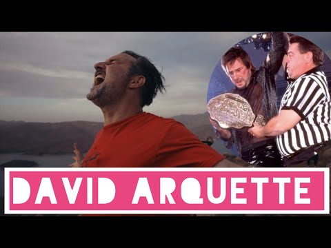 David Arquette talks wrestling documentary, WCW title run, AEW, WWE, and Nick Gage death match
