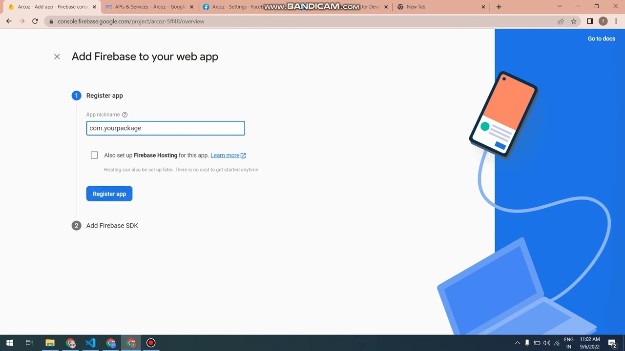 Firebase Config Setting