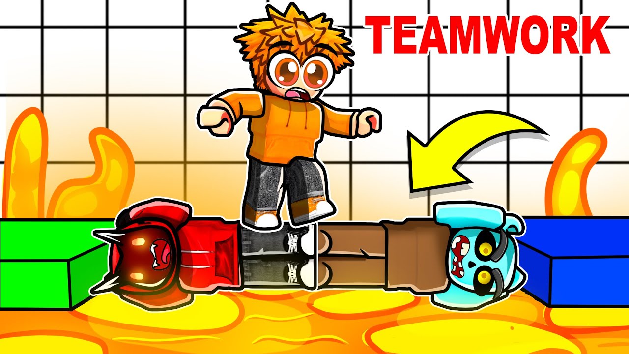 We Played A 3 PLAYER OBBY WITHOUT MANGO...