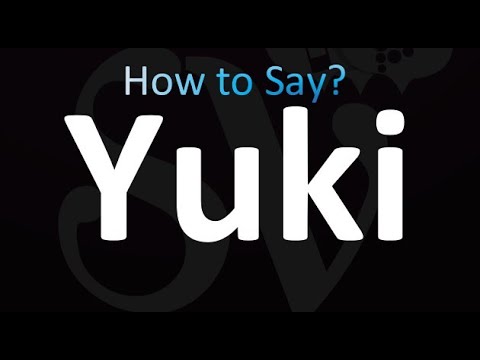 How to Pronounce Yuki (correctly!)