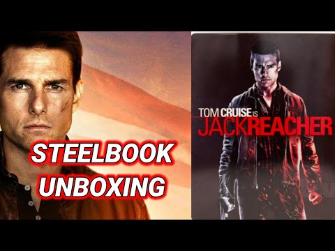 Jack Reacher 4K Best Buy Steelbook Unboxing (2022 Release)