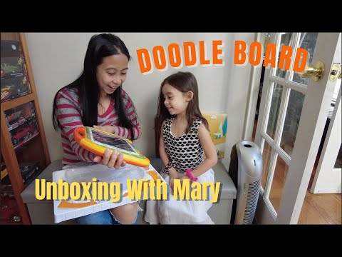 CHEERFUN Educational 10” Large Screen Doodle Board for Kids 🎁 Gift Idea 🎁 (With Mary)