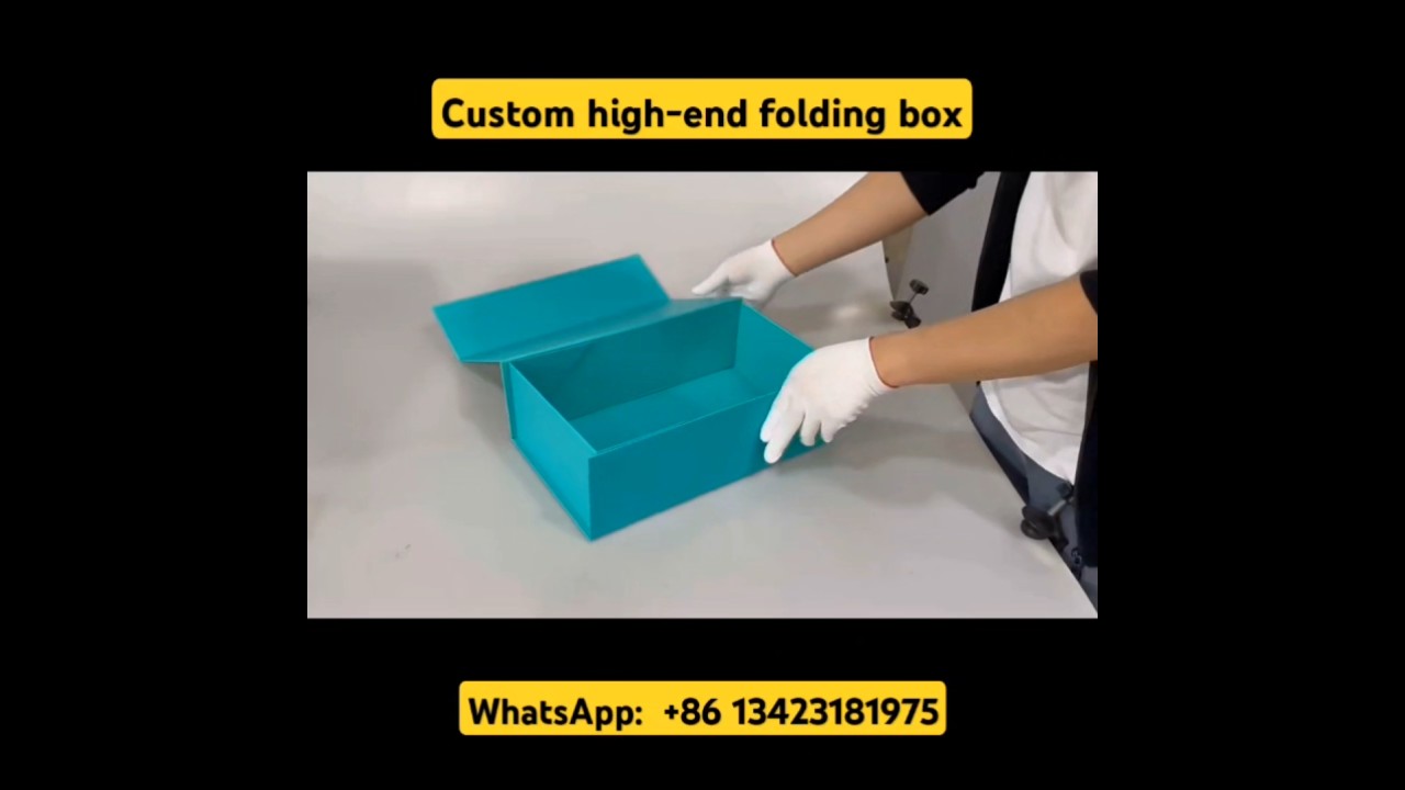 Elegant Custom Luxury Magnetic Closure Gift Boxes for Gifts Packaging.#packagingfactory #giftbox