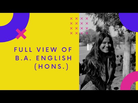 B.A English (Hons) | Full View | EducationView360