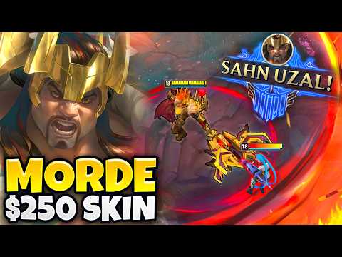I UNLOCKED THE NEW $250 MORDEKAISER SKIN AND IT'S INCREDIBLE! (SUMMON SAHN UZAL)