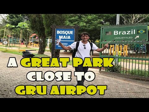 Nice PARK close to GRU AIRPORT in Sao Paulo! Bosque Maia, the best green area in Guarulhos!