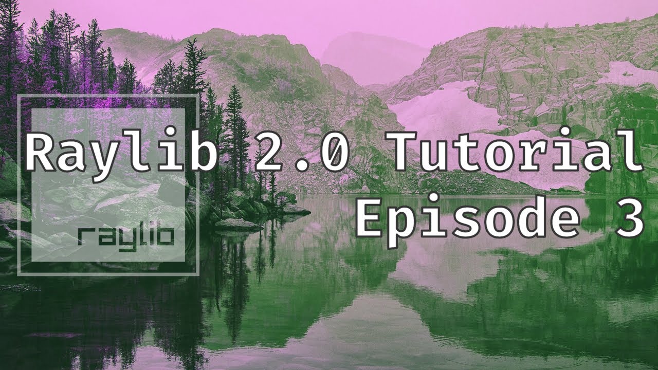 Raylib Tutorial | Episode 3 | Drawing textures and animating