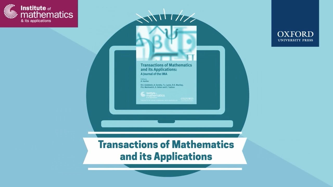 Introducing Transactions of Mathematics and its Applications: A Journal of the IMA