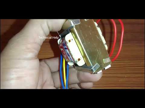 12 0 12 500mA Center Tapped Transformer #integratedcircuit #integratedamplifier