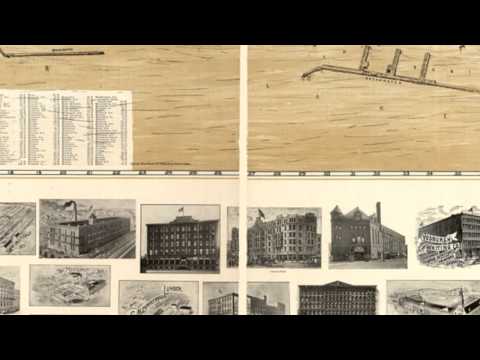 Buffalo New York 1902 Panoramic Bird's Eye View Map 6804