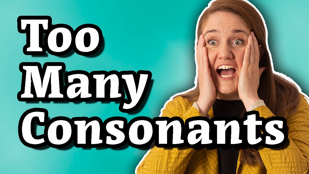 3 Strategies for Difficult Consonants in English- Advanced Skill! (Consonant Clusters)