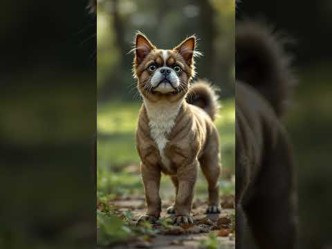 Cats + Dogs (Pitbull, Bulldog, Golden Retriever, Corgi, Boxer) #ai #fusion