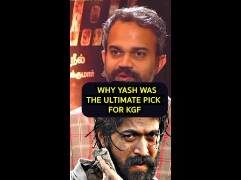 "From Googly to Gold: Prashanth Neel's Inspired Choice of Yash for #KGF #shorts #yash