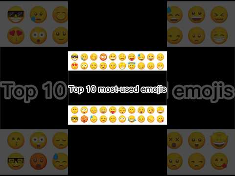 Top 10 Most-Used Emojis #top #funny #emoji #people #tech #face