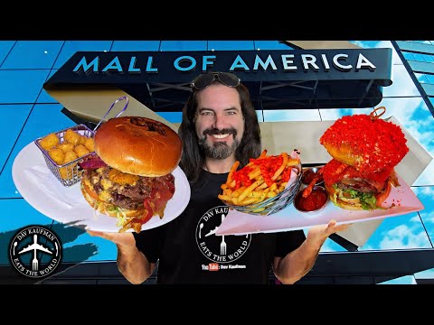 BEST BURGERS AT THE MALL OF AMERICA!
