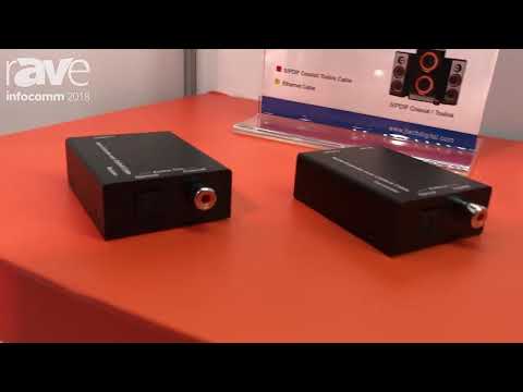 Digital Audio Extender from InfoComm 2018 (Model: JTECH-AET1000)