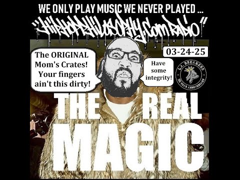 Mom's Crates #26 - The Digital Record Pool - 03-24-25 - HipHopPhilosophy.com Radio