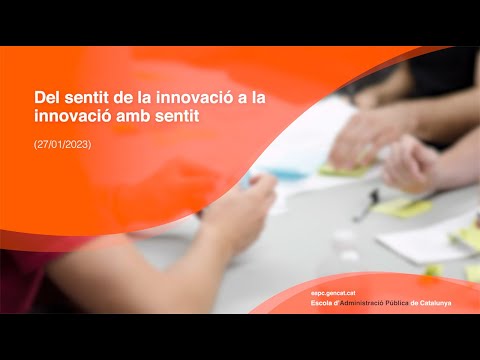 Pla desenvolupament directiu. Mòdul 9 d’Innovació. Tendències innovadores: reflexions i experiències