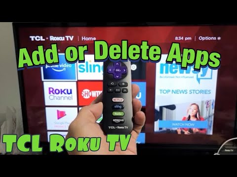 TCL Roku TV: How to Add / Delete Apps
