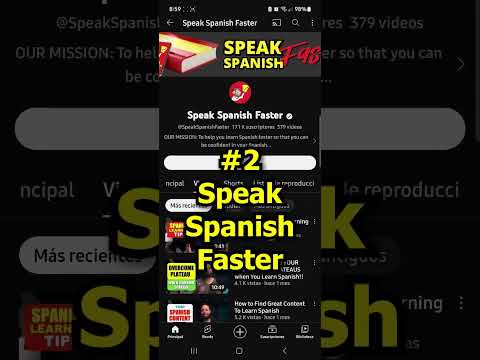 The best Youtube channels of spanish #spanish #learnspanish