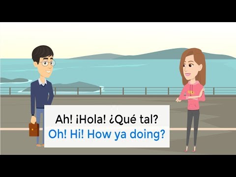 Basic Conversation in Spanish 1 | Talk & Greetings in Spanish | Conversación en Español