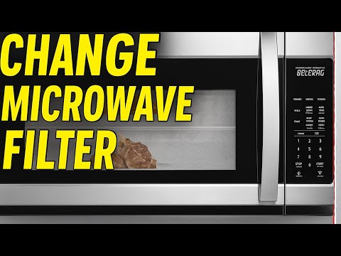 How to Change a Whirlpool Over-the-Range Microwave Filter