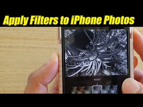 IOS 13: How to Add Photo Filters to iPhone Photos