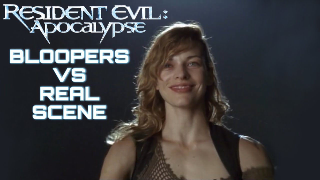 Resident Evil: Apocalypse - Bloopers vs Real Scene