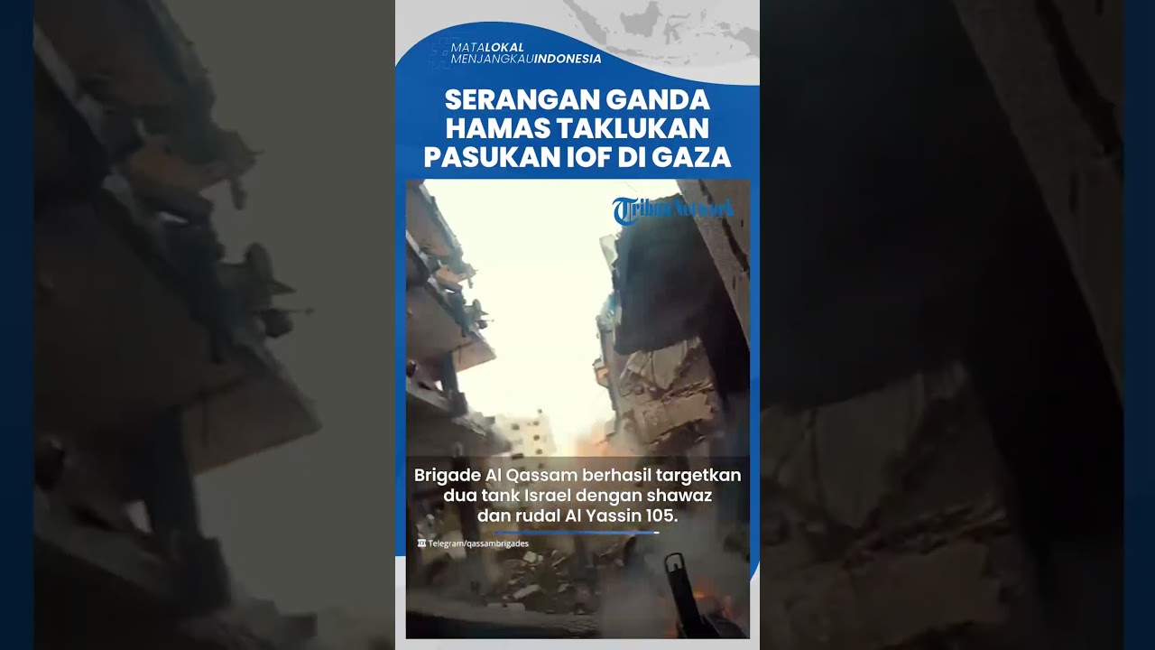 Serangan Ganda Brigade Al Qassam Taklukan Pasukan IOF, Shawaz dan Rudal ...