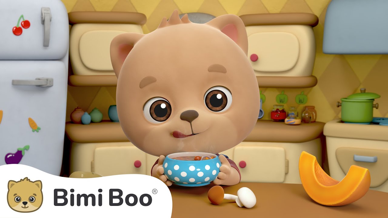 🥣 Food Song | Bimi Boo Kids Songs and Nursery Rhymes
