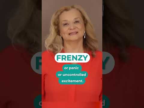 Learn Advanced Vocabulary - "Frenzy"
