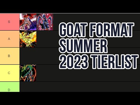 Summer 2023 Goat Format Tier List