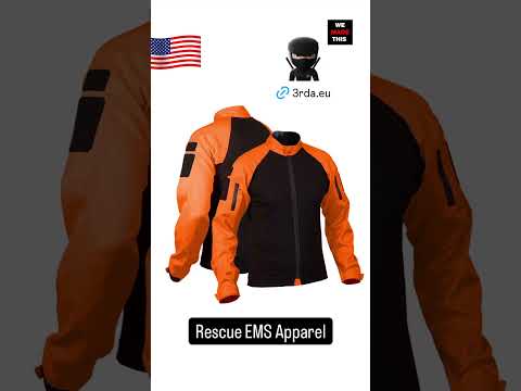 3RDA Rescue EMS Apparel, first response