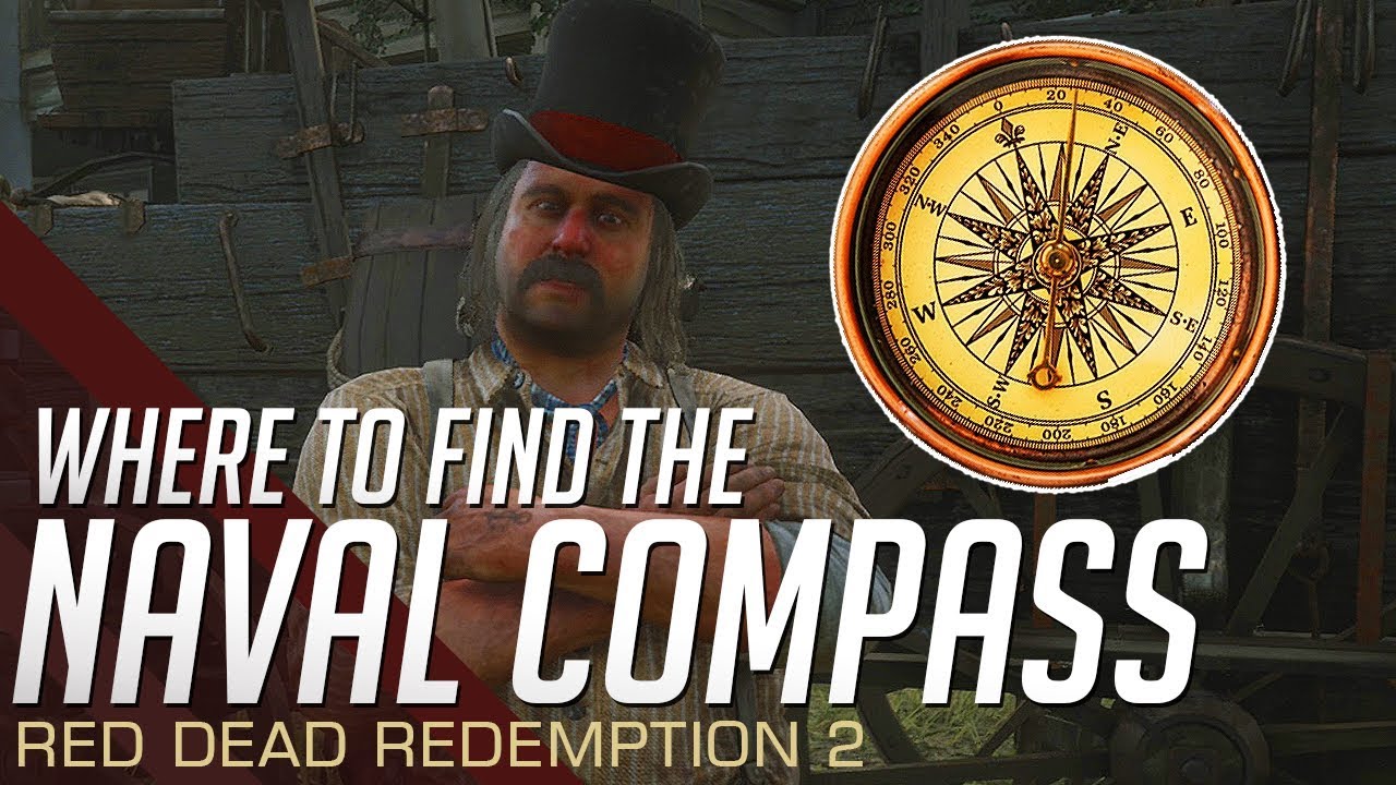 Red Dead Redemption 2 - Where To Find The Naval Compass! (Camp Item Request - Pearson)
