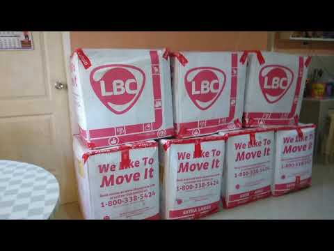 Moving to the Philippines using LBC